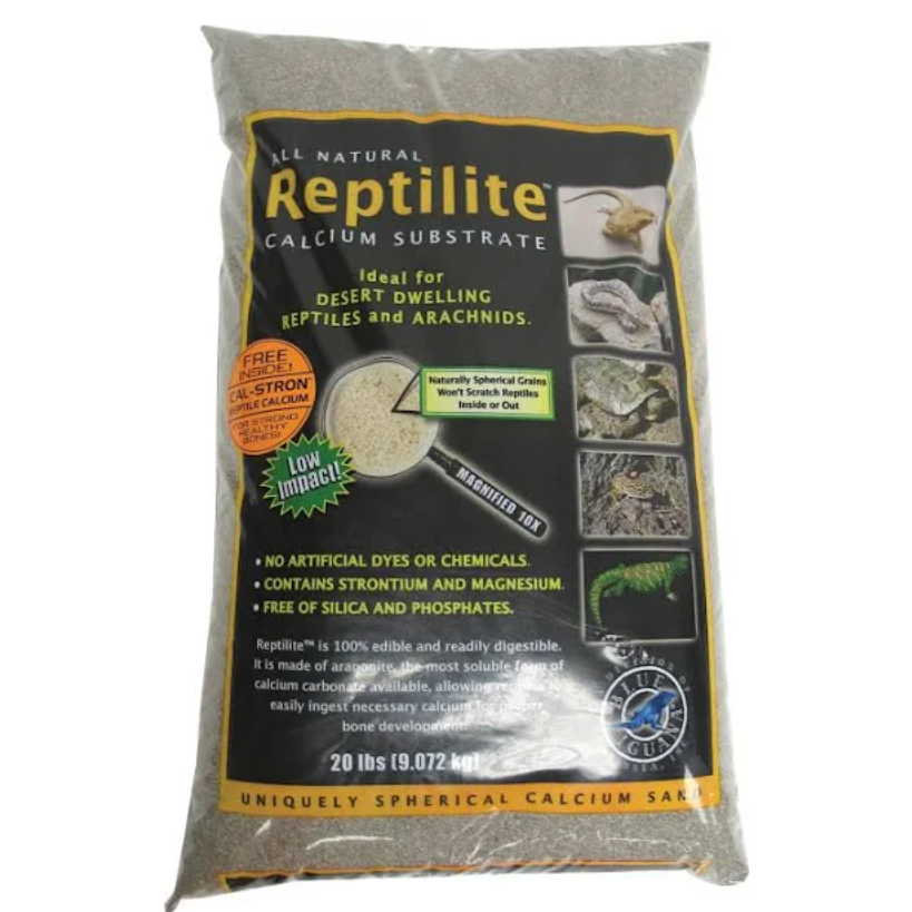 Reptilite Calcium Sand Reptile Substrate 20 lb. — Jungle Bobs Reptile World