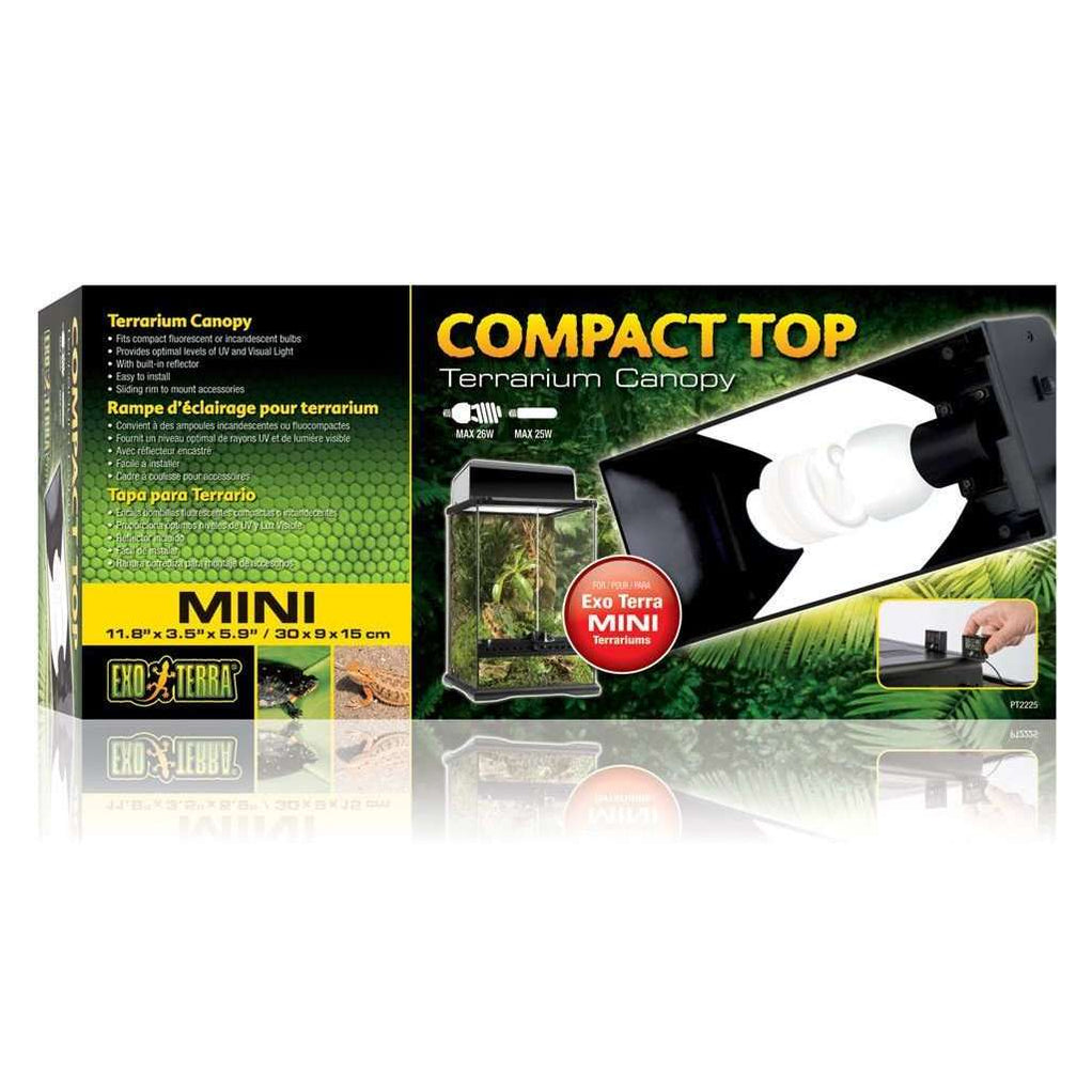 Exo Terra Compact Top Terrarium Hood — Jungle Bobs Reptile World