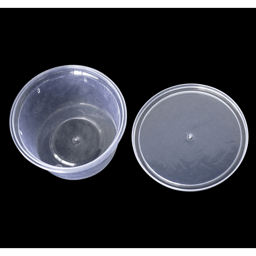 Jungle Bob Round Plastic Container 2.5"x1.5" — Jungle Bobs Reptile World