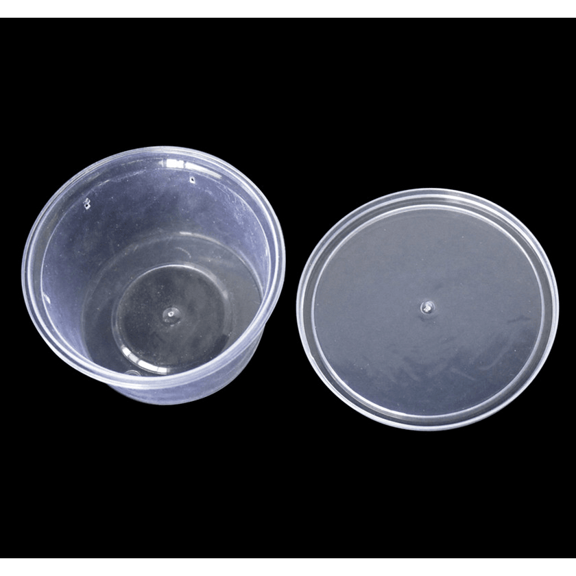 Jungle Bob Round Plastic Container 2.5"x1.5" — Jungle Bobs Reptile World