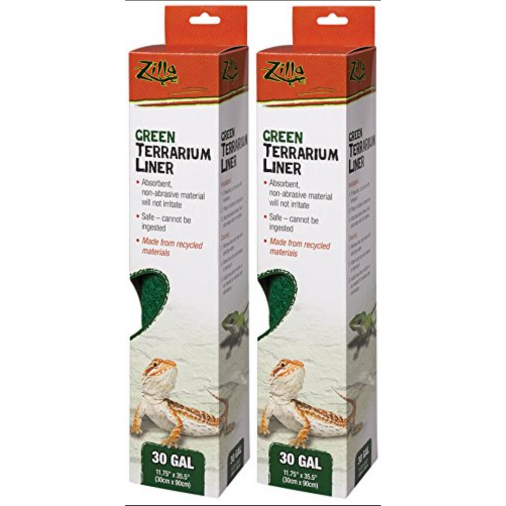 Zilla Terrarium Liner Green — Jungle Bobs Reptile World