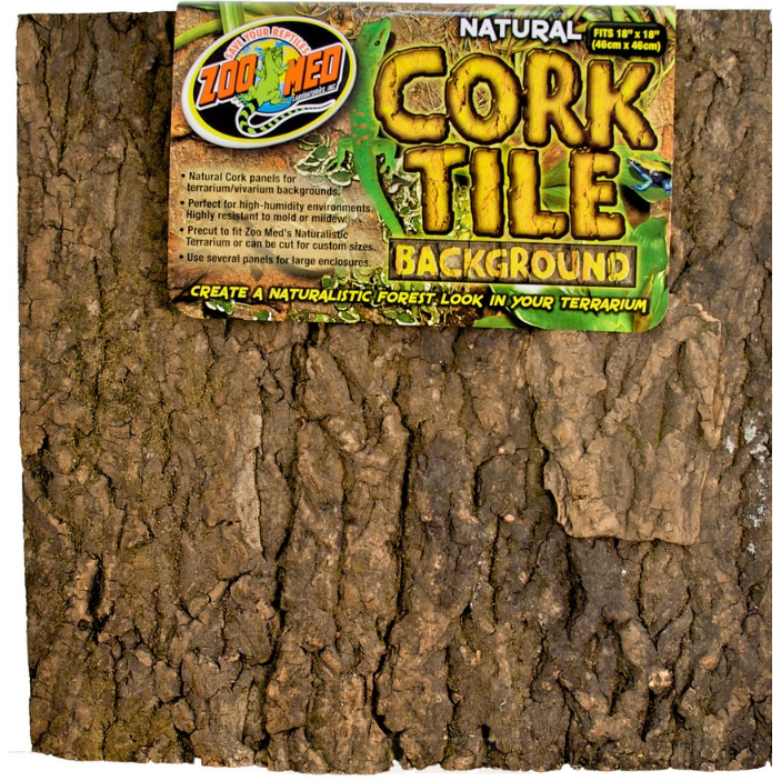 Zoo Med Cork Tile Background — Jungle Bobs Reptile World