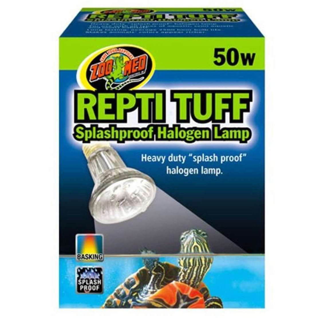 Zoo Med Repti Tuff Water Proof Halogen Bulb for Aquatic Animals ...